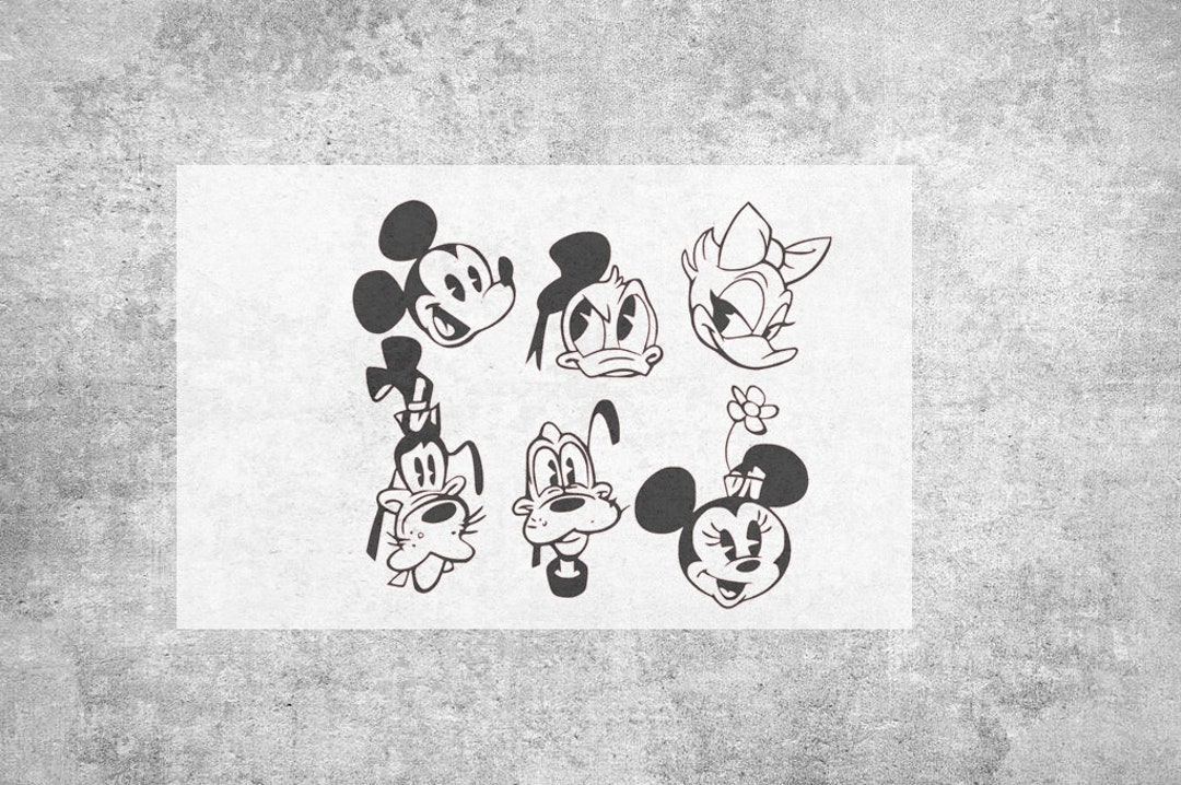 Mickey and Friends Svg, Magic Kingdom Svg, Hollywood Studios Svg ...