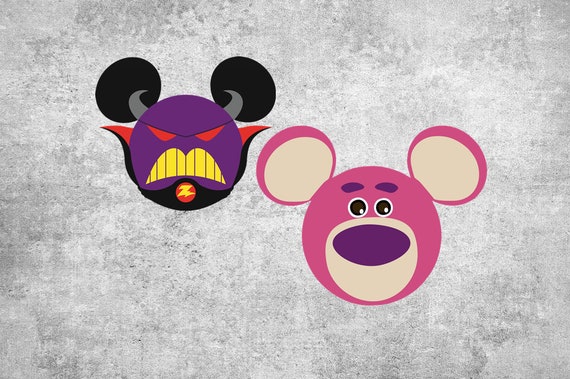 Zurg svg zurg png lotso svg lotso png lotso the bear mouse | Etsy España