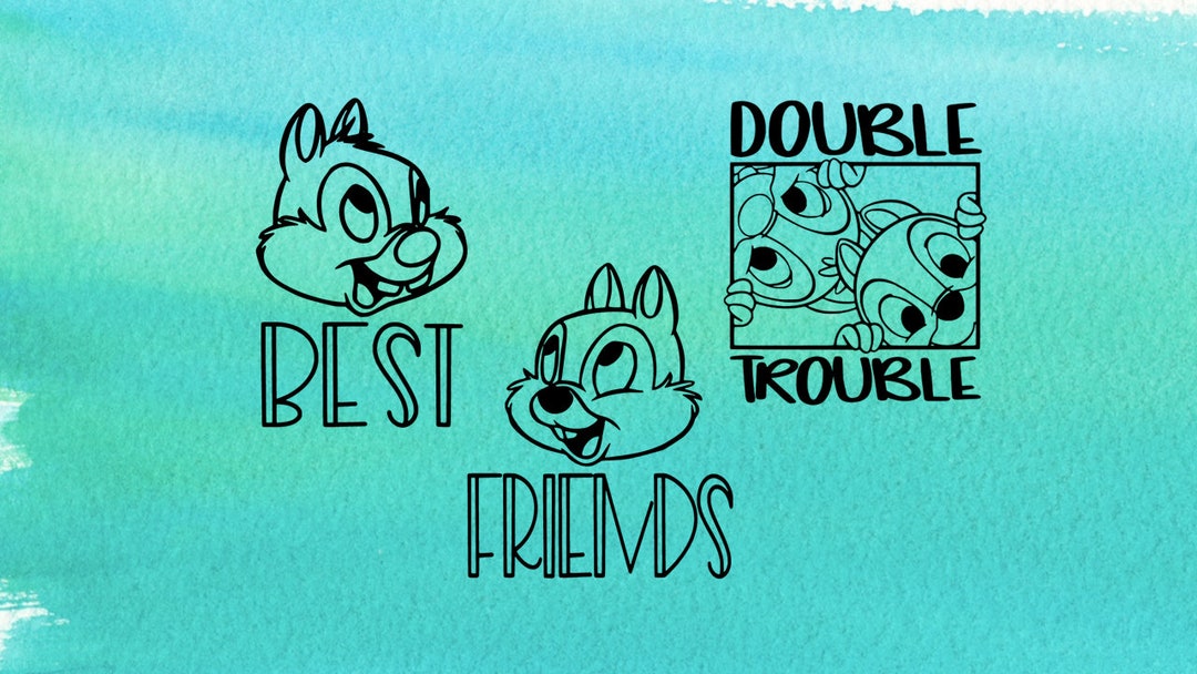 Chip and Dale Svg, Chip and Dale Png, - Etsy