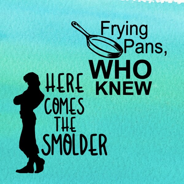 Tangled Frying Pans Svg - Etsy Hong Kong