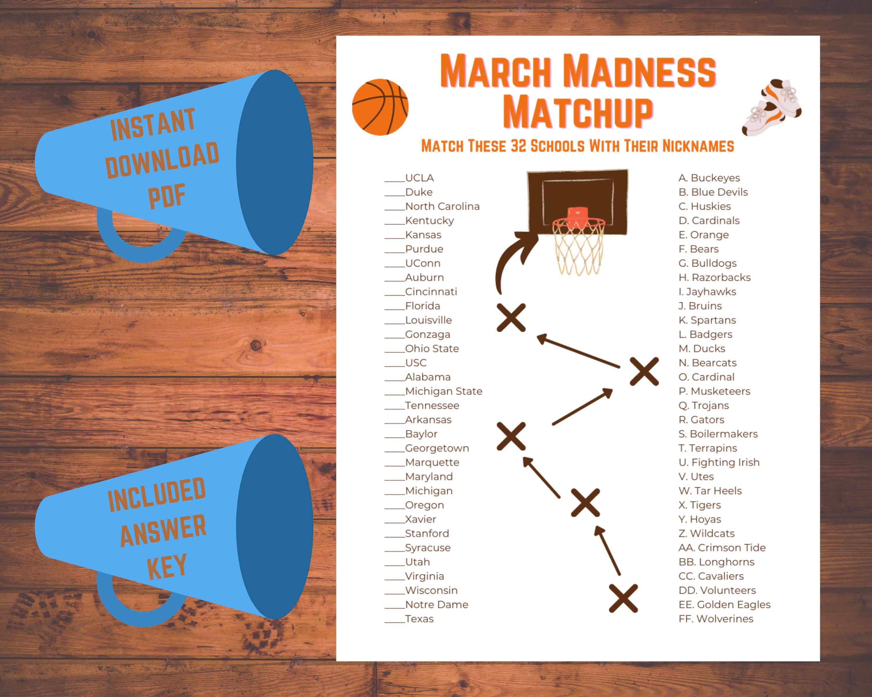 March Madness Game March Madness Matchup March Madness Match College ...