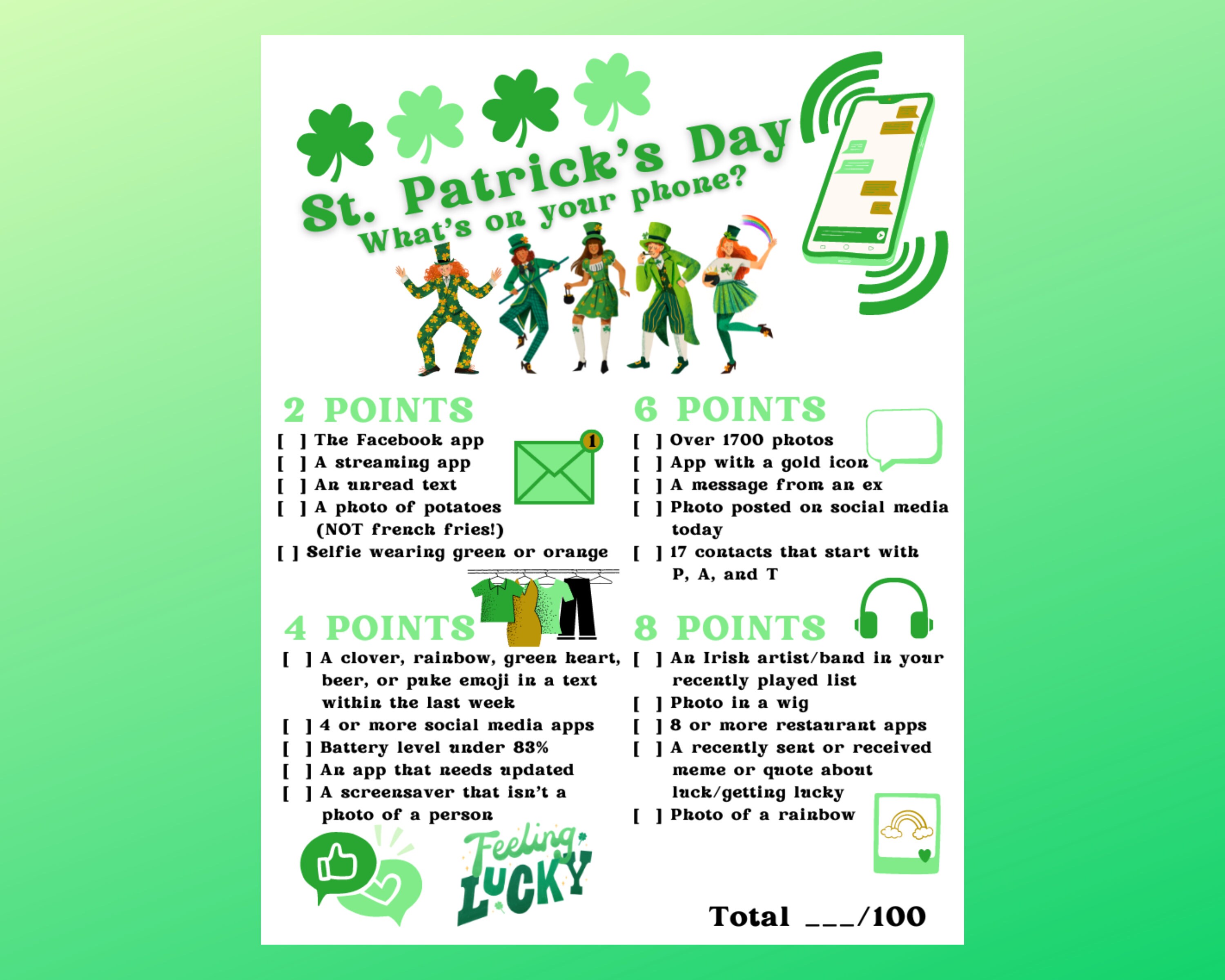 St. Patrick's Day Adult Party Games | Bar Games for St. Patty's Day ...