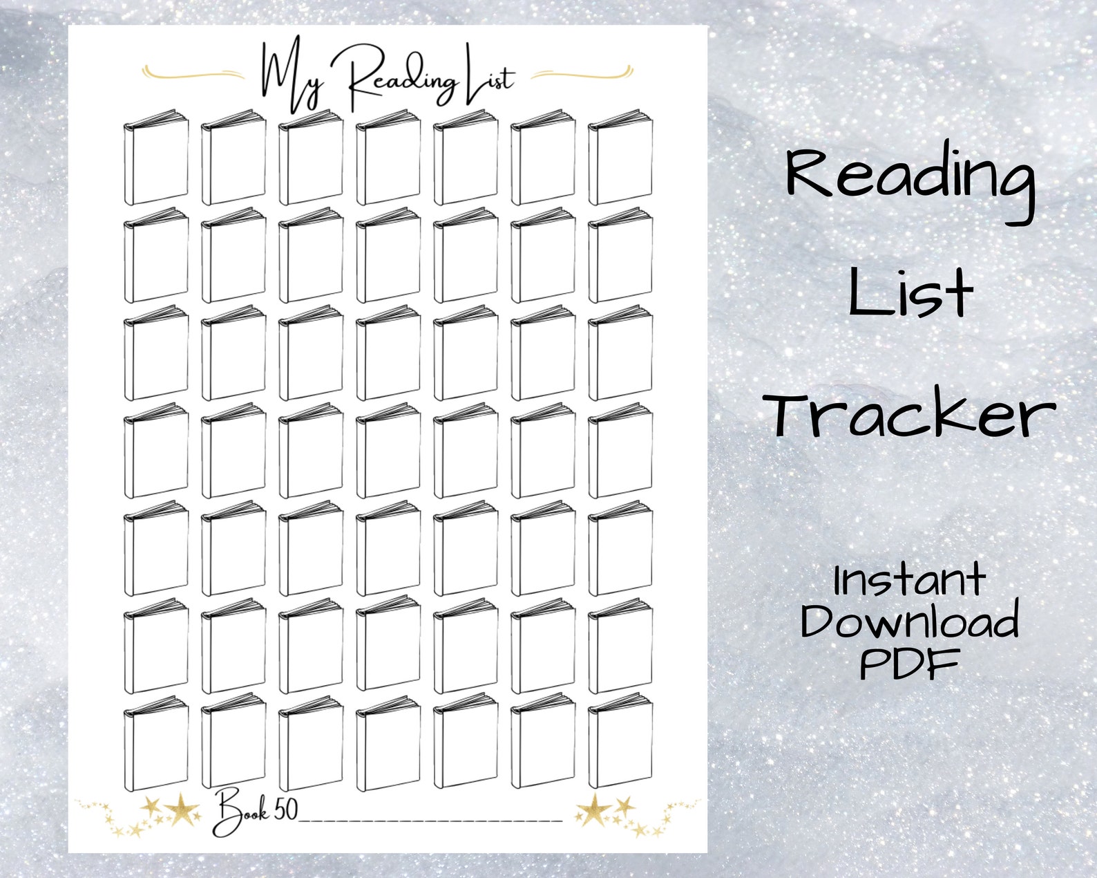 Reading List | Reading List Tracker | Book Tracker | Book Club Tracker ...