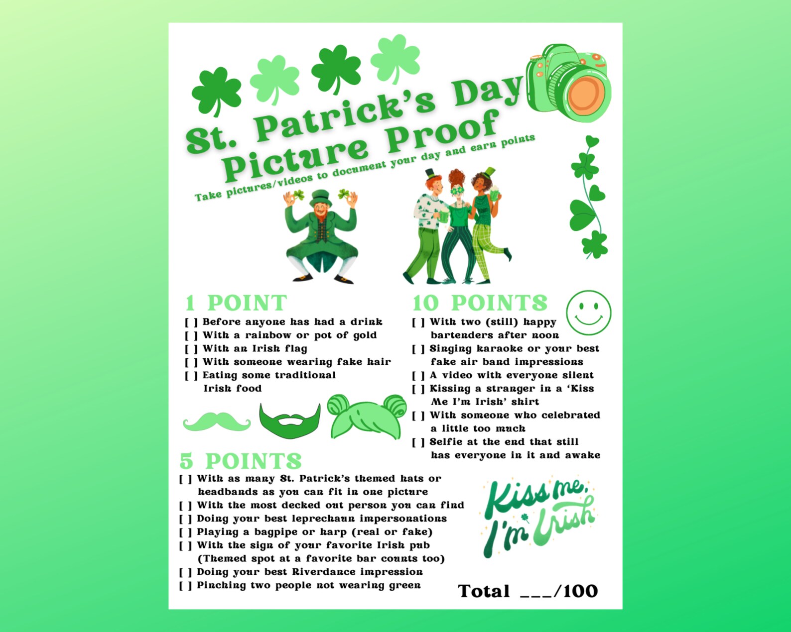 St. Patrick's Day Adult Party Games | Bar Games for St. Patty's Day ...