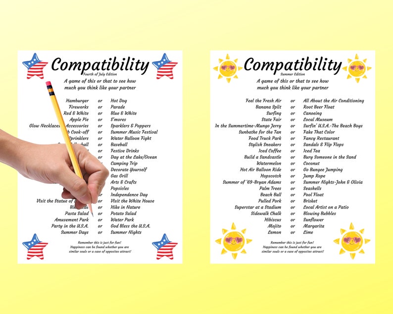 Are You a Perfect Match | Couples Game | Spring Compatibility | Summer ...