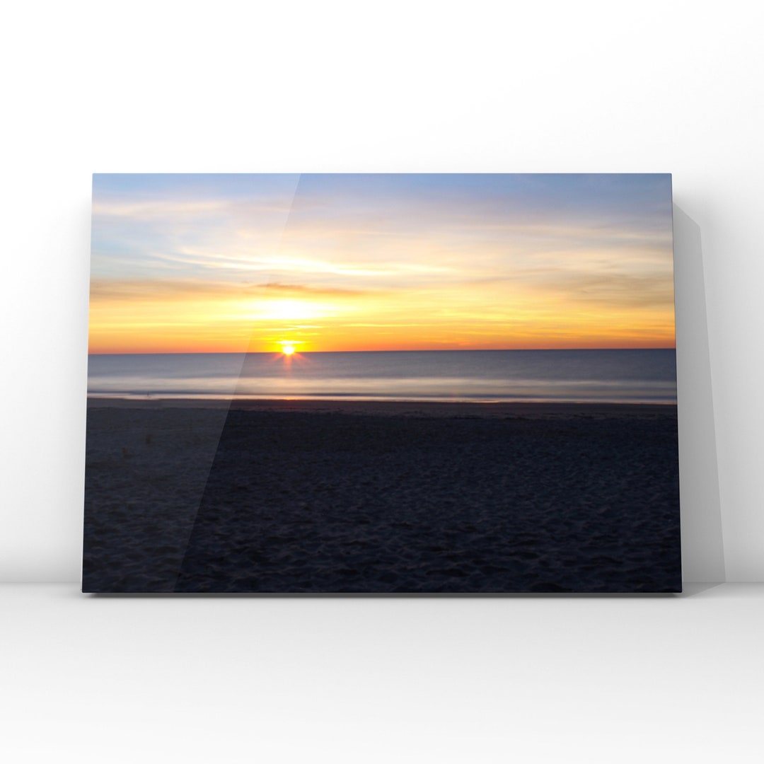 Captivating Beach Sunrise Art: Stunning Beach Sunrise Photo - Etsy