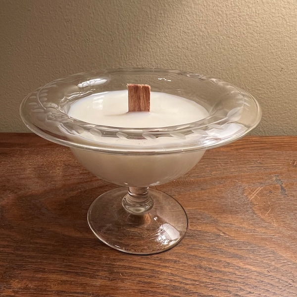 Antique Glass Candles - Etsy