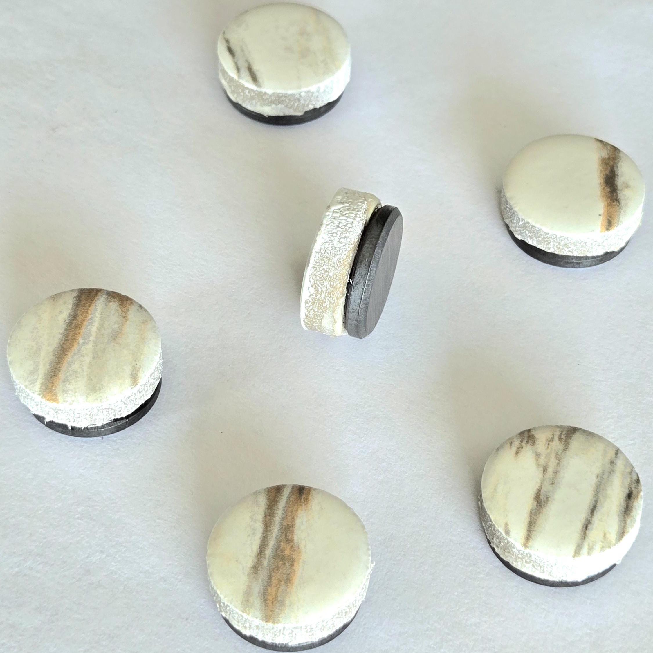 Marble Tile Magnets Set of 6 Very Strong Ceramic Magnetneutral ...