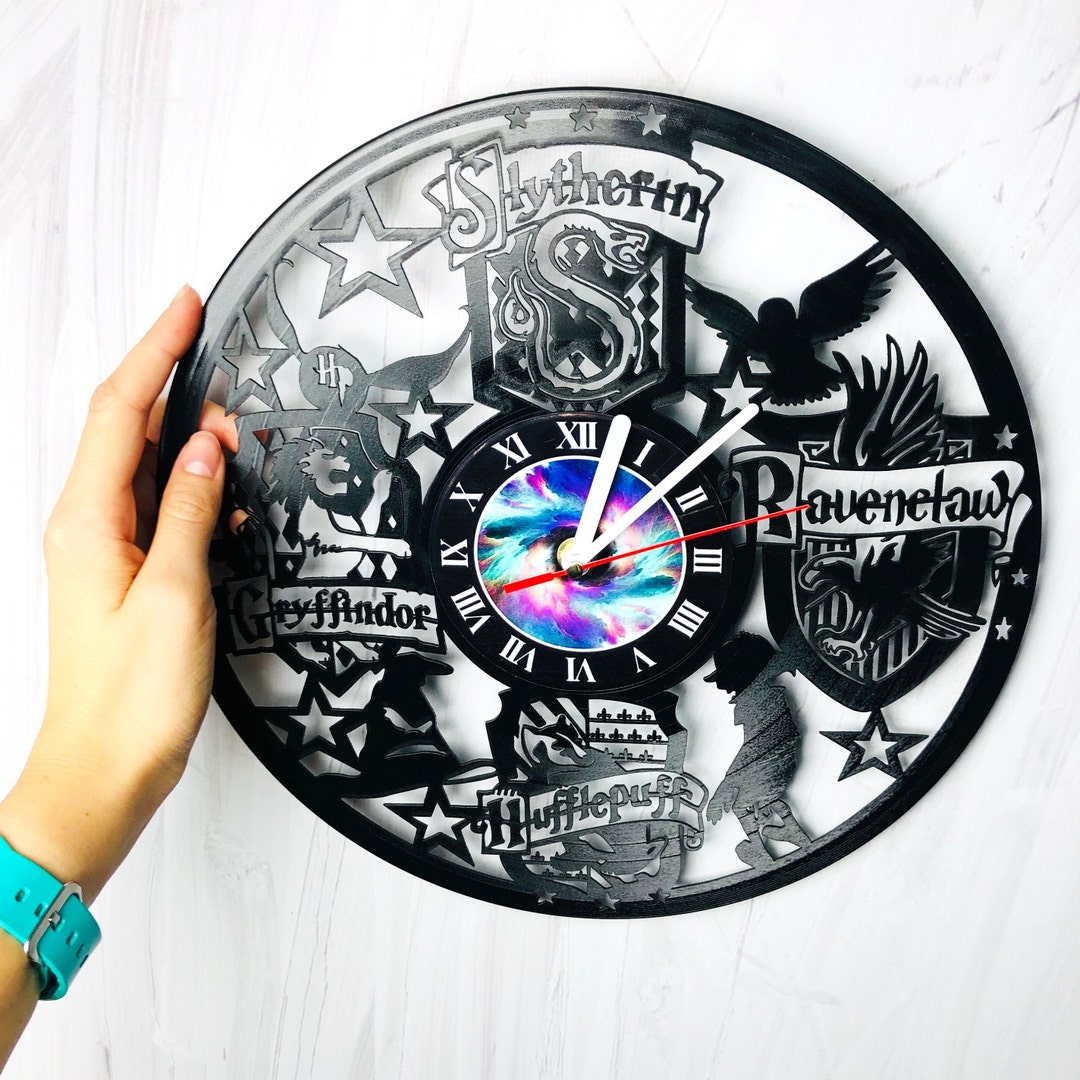 Young Wizard Movie Themed, Laser Wizard Vinyl Record Wall Clock, Wall ...
