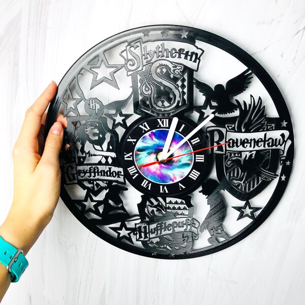 Vinyl Record Clock - Etsy