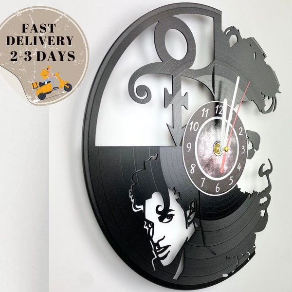 Vinyl Clock - Etsy