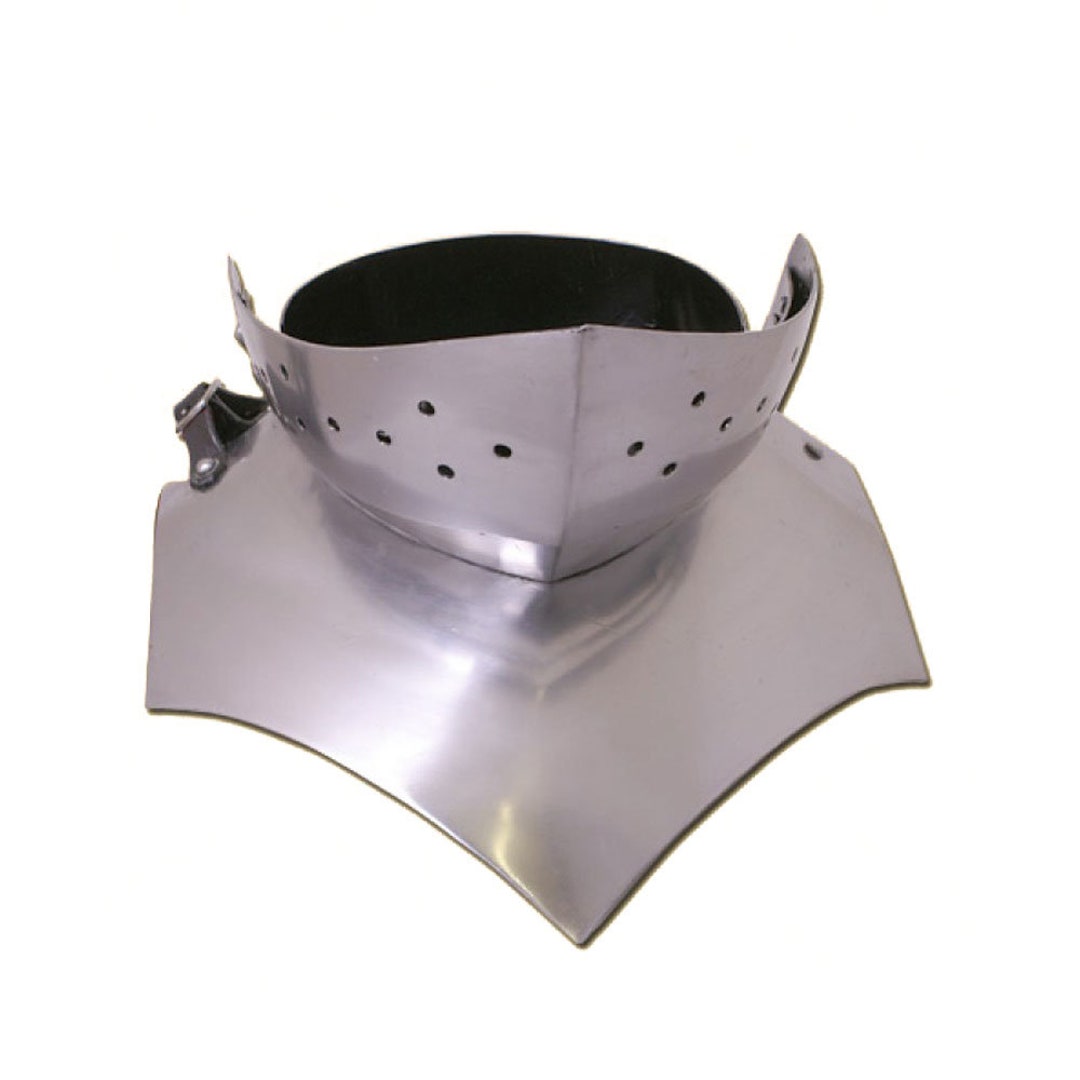 Gothic Gorget 15th Century 1.2 or 1.6 Mm Steel - Etsy