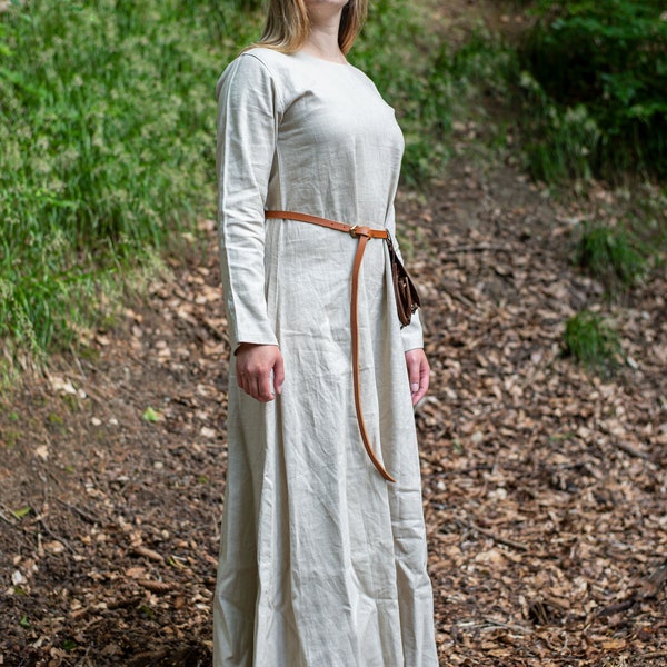 Medieval Linen Dress - Etsy