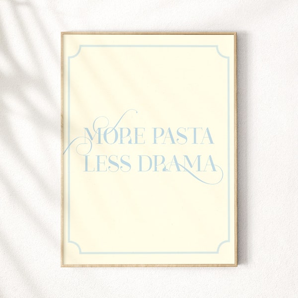 Less Drama More Food - Etsy