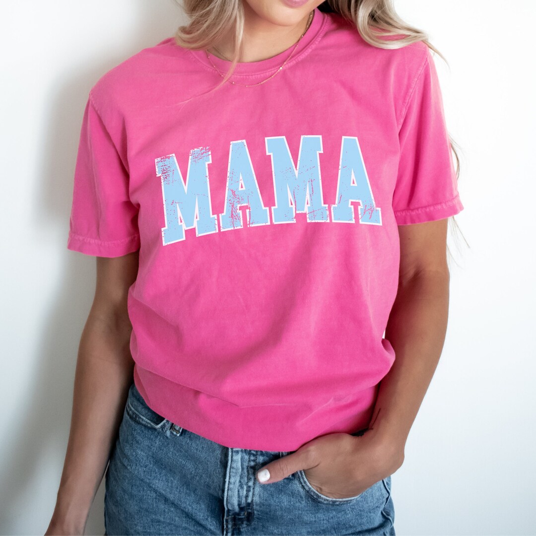 Mama File SVG Mama Collegiate Font Digital File Varsity Font Shirt ...