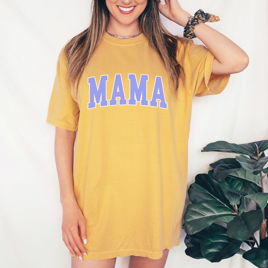 Mama File SVG Mama Collegiate Font Digital File Varsity Font Shirt ...