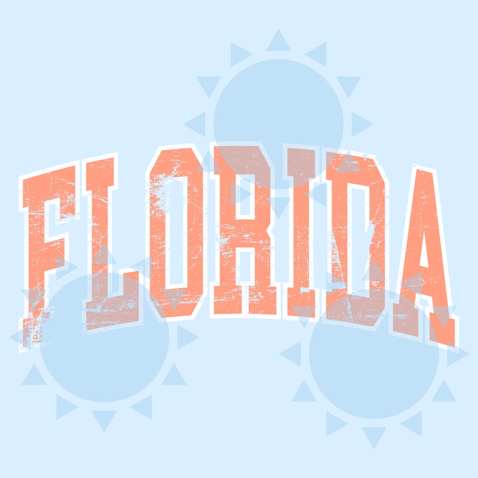 Florida File SVG Florida Collegiate Font Digital File Varsity Font ...