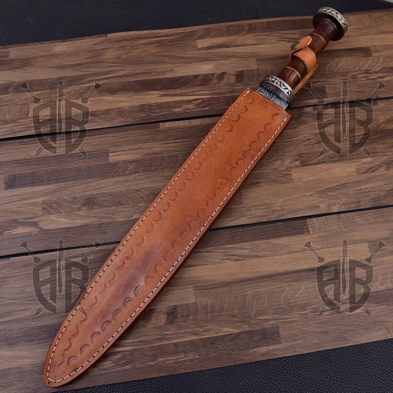 Custom Handmade Sword, Hunting Sword, Christmas Gift, Gift for Husband ...