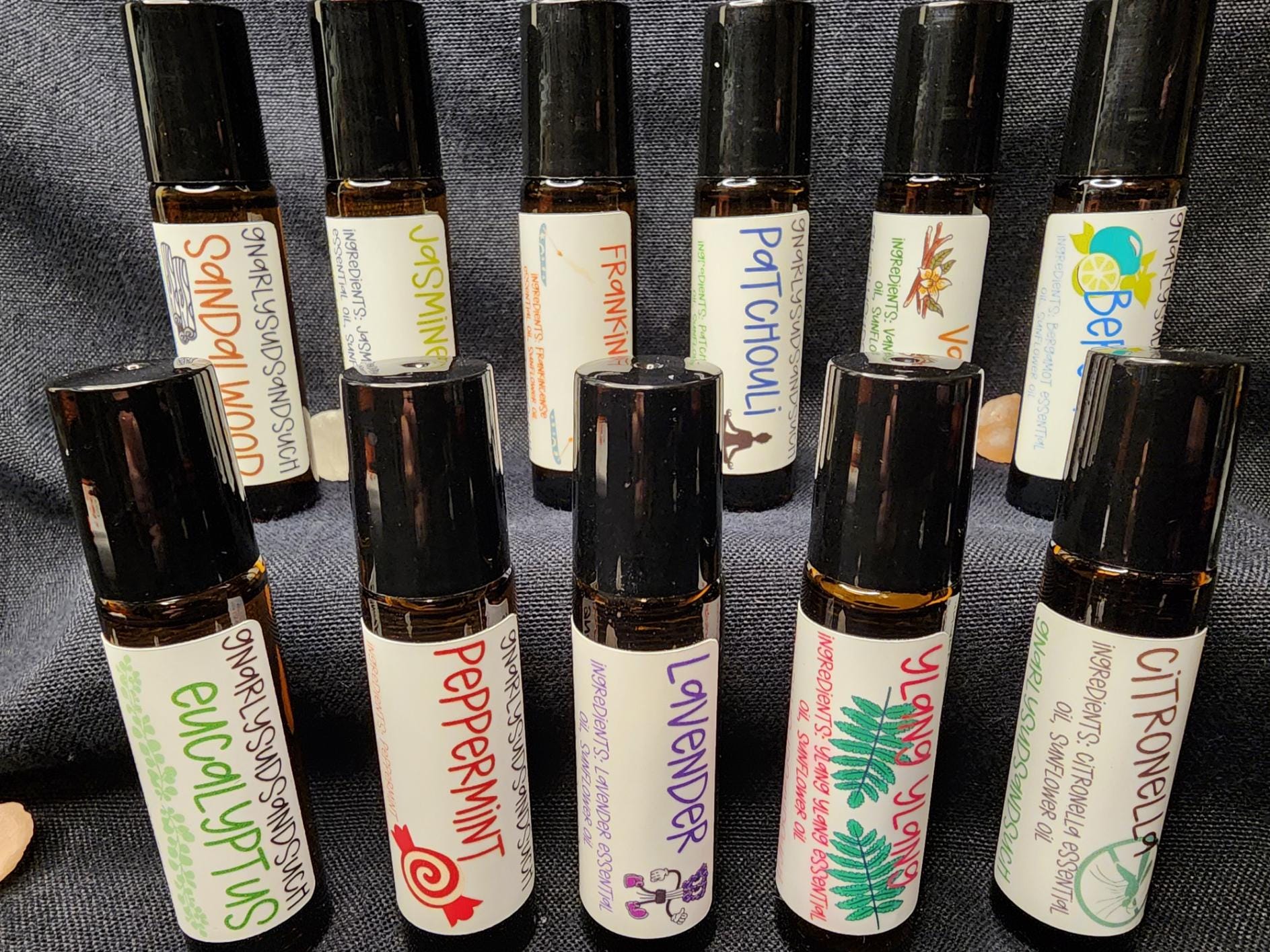 Essential Oil Roller - Choose Your Scent - Aromatherapy Roller ...