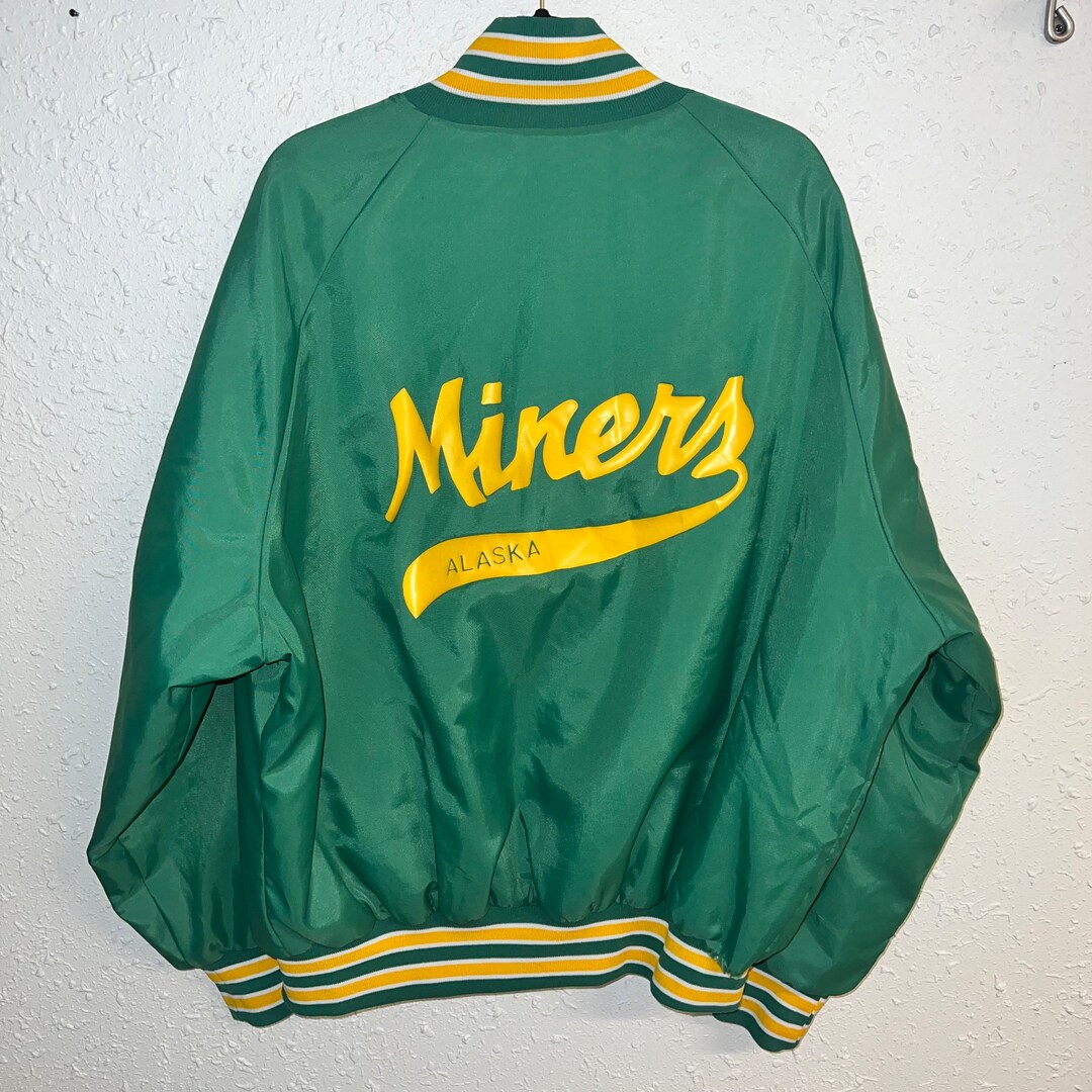 Vintage Mat-su Miners Alaska Jacket Green and Yellow. This Jacket is From the 70’s-80’s and Was ...