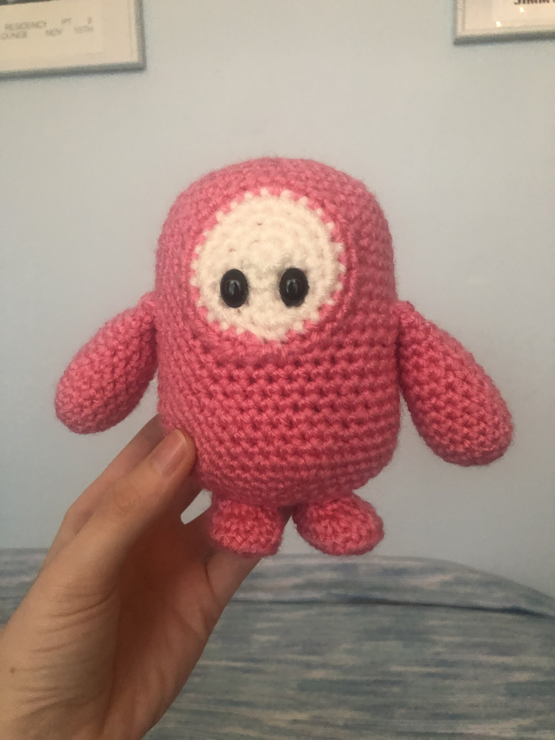 Crochet Fall Guys Plush (with or Without Removable Crown) - Etsy
