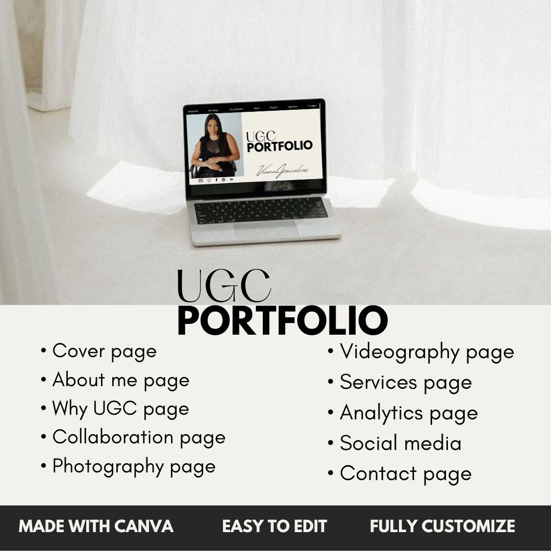 UGC TEMPLATES PORTFOLIO - Etsy