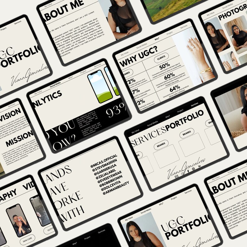 UGC TEMPLATES PORTFOLIO - Etsy