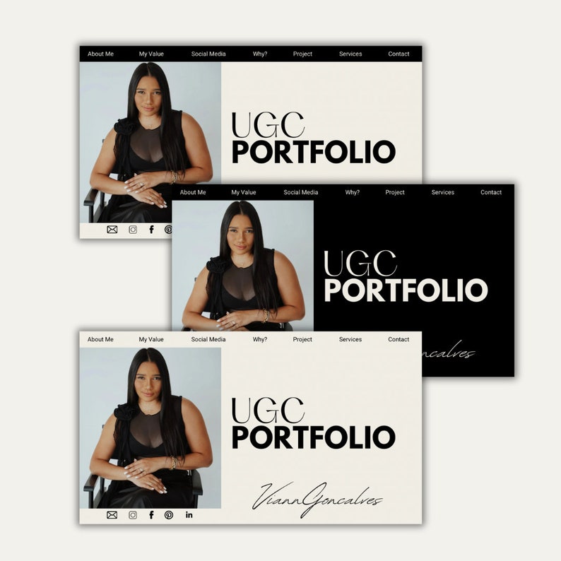 UGC TEMPLATES PORTFOLIO - Etsy