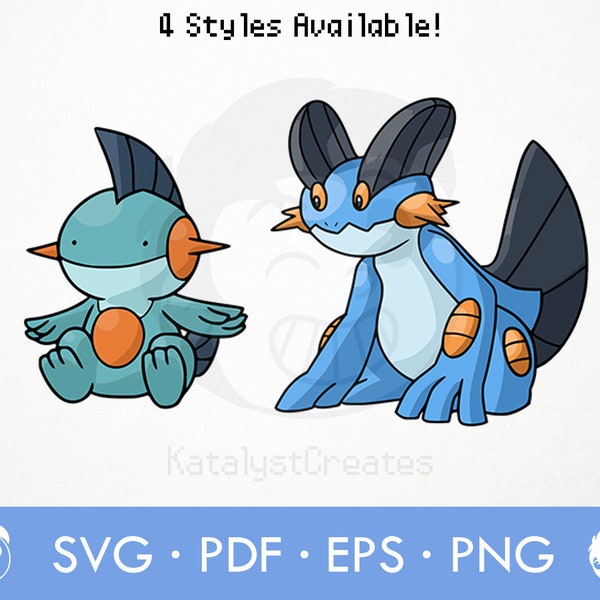 Swampert - Etsy