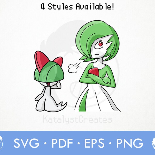 Gardevoir Silhouette - Etsy Australia