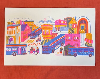 MUNI Ticket Paper Transfer Sticker | San Francisco SF California | Bay ...