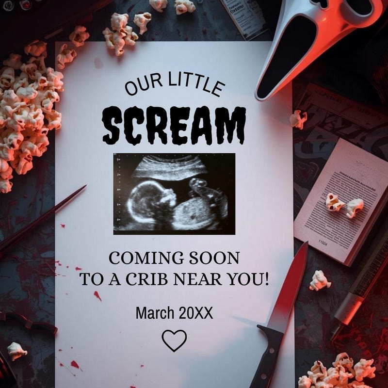 Scream Inspired Poster - Etsy