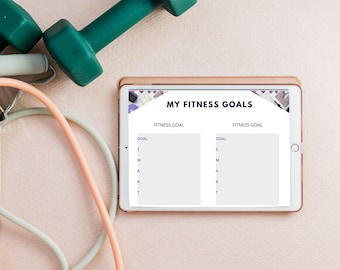 SMART Goals Worksheet Simple Fillable Guide Reusable - Etsy