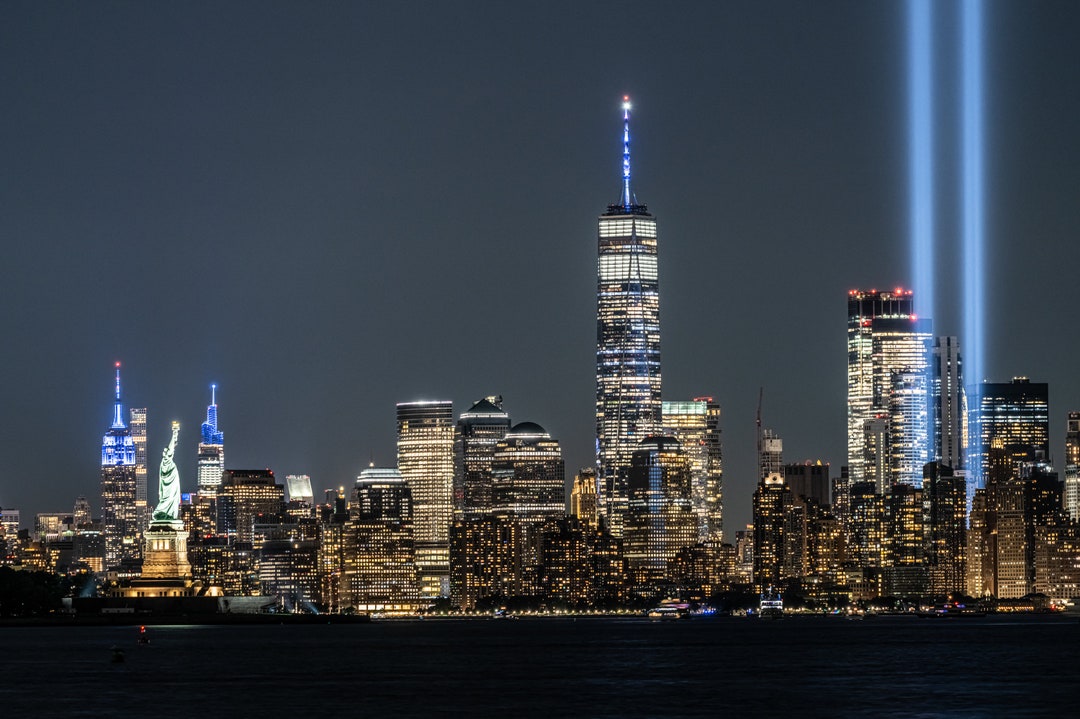 Never Forget 911 Tribute in Lights - Etsy