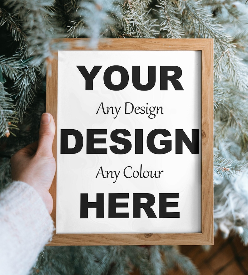 Maqueta de marco de imagen Marco editable Descarga instantánea de ...