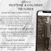 Add Colour to Old Photo Restoration Colorize Vintage Image Restore Old ...