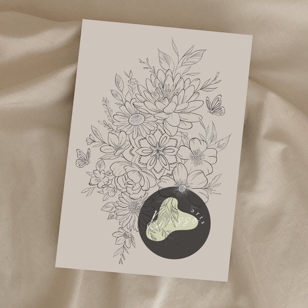 Thigh Tattoo Piece - Etsy