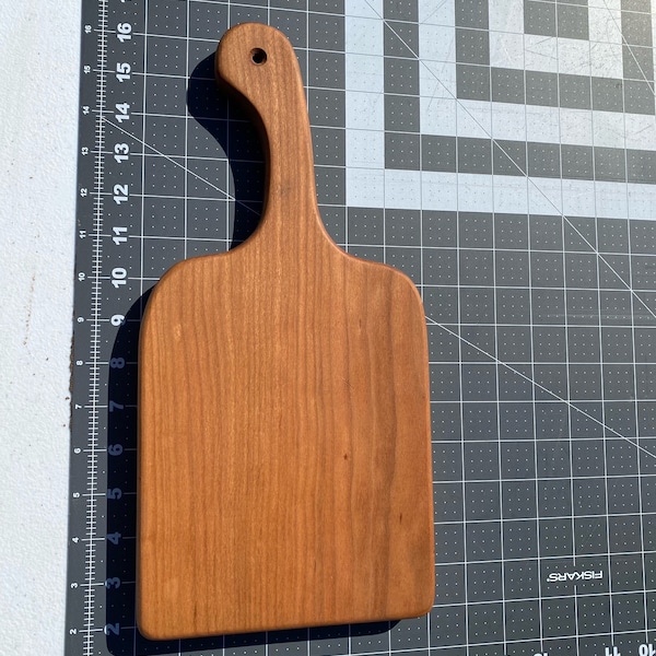 Wooden Cutting Board With Handle - Etsy