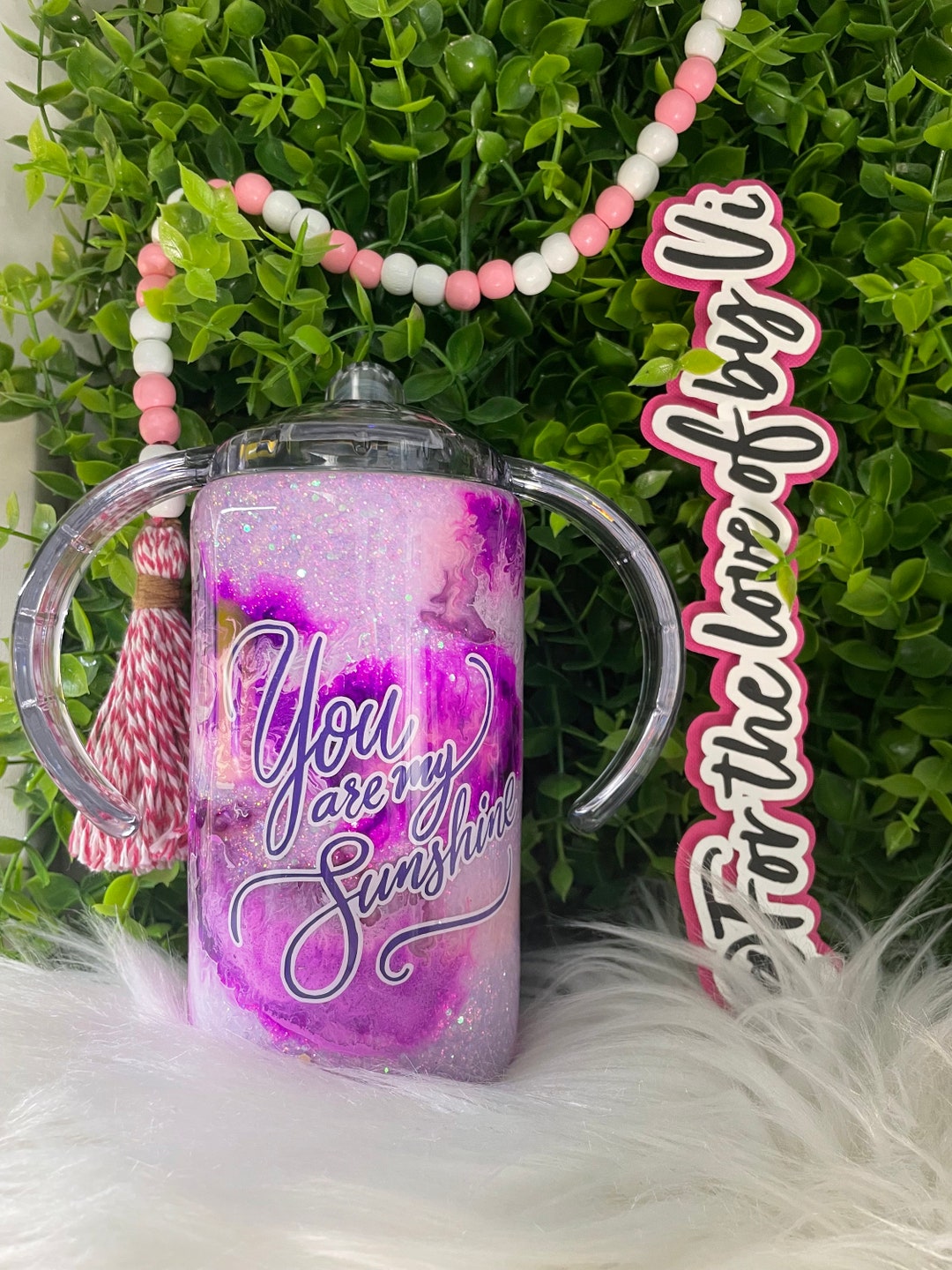 You Are My Sunshine Cup Kids Cup Sippy Cups Purple Cups Toddler Cup ...