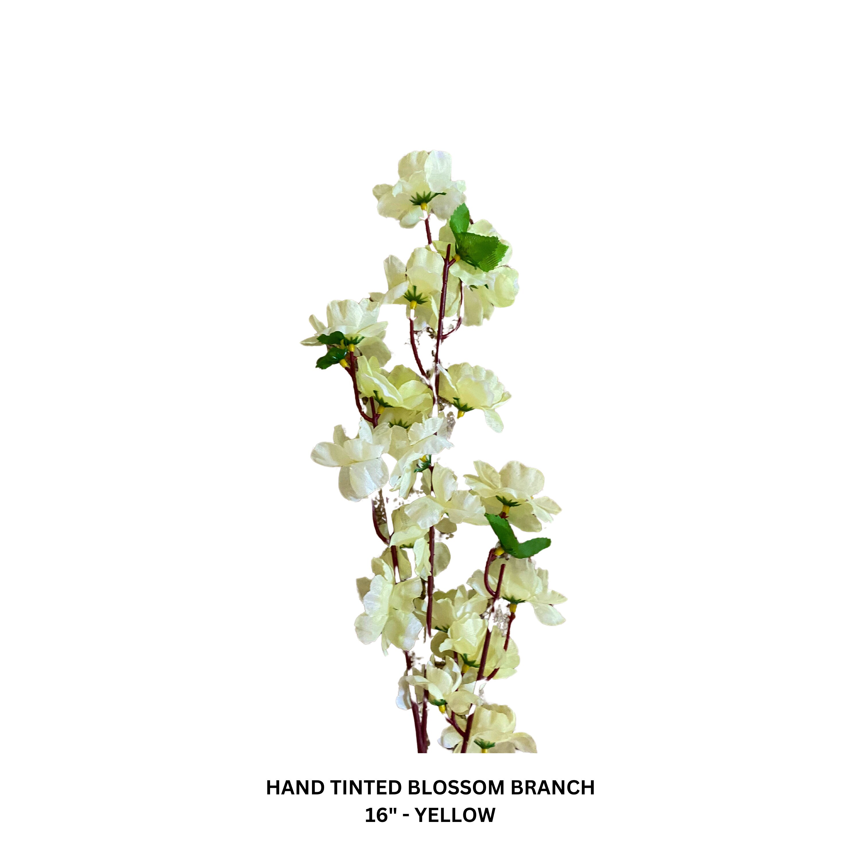 Hand Tinted Cherry Blossom Branch for Spring Home Decor Wedding ...