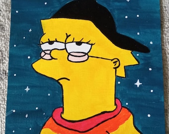 Lisa Simpson Hippie - Etsy