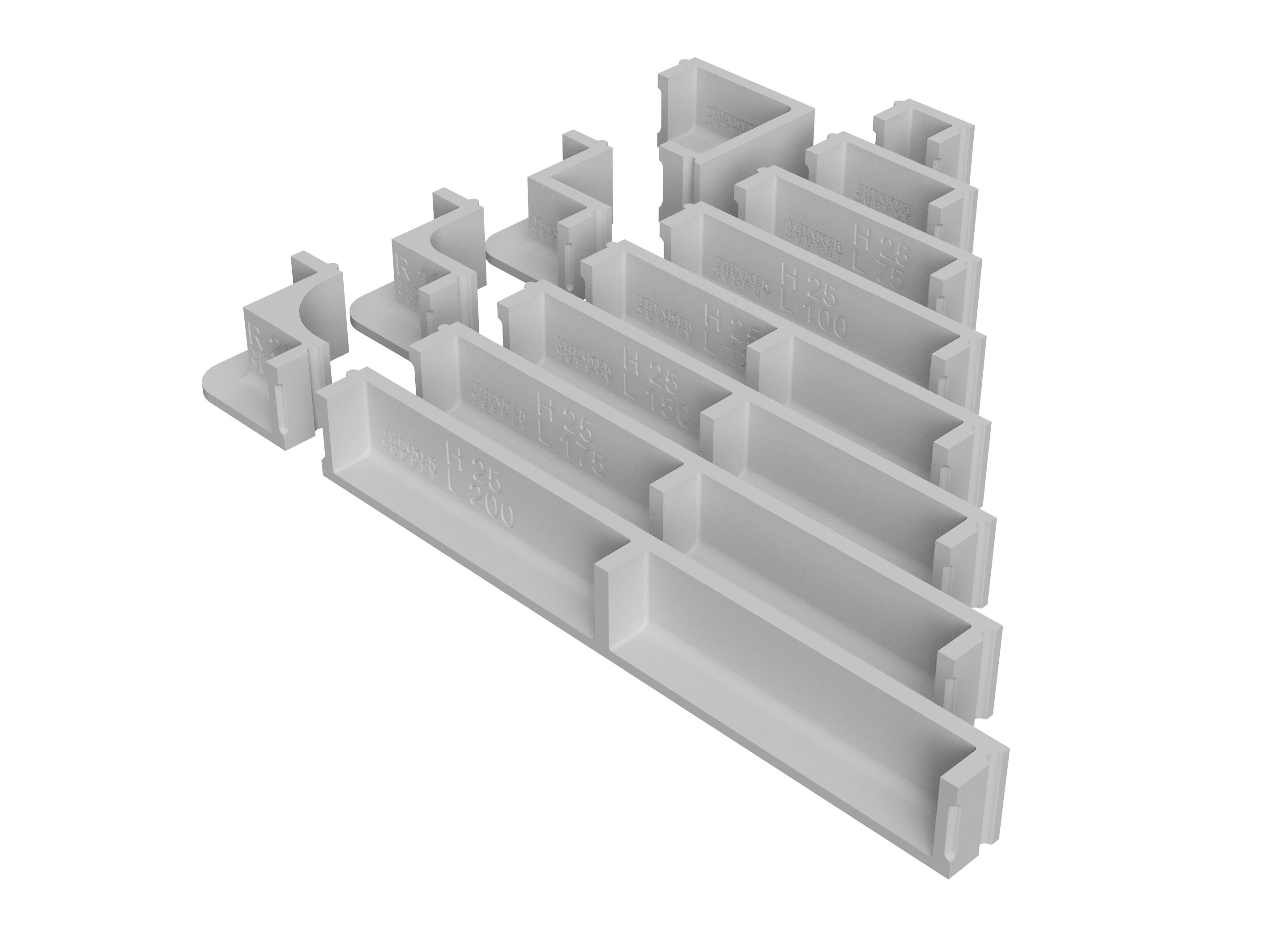 3D Files |mold Master Box STL Pack for Silicone Mold Makers | Reusable ...