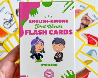 HMONG Alphabet CHART With Words and English Translations - Etsy