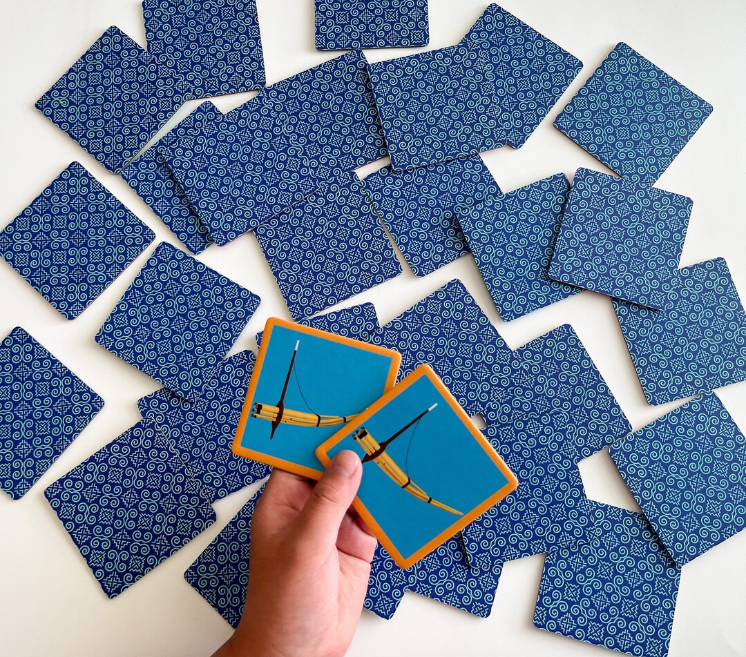 Hmong Memory and Matching Game - Etsy