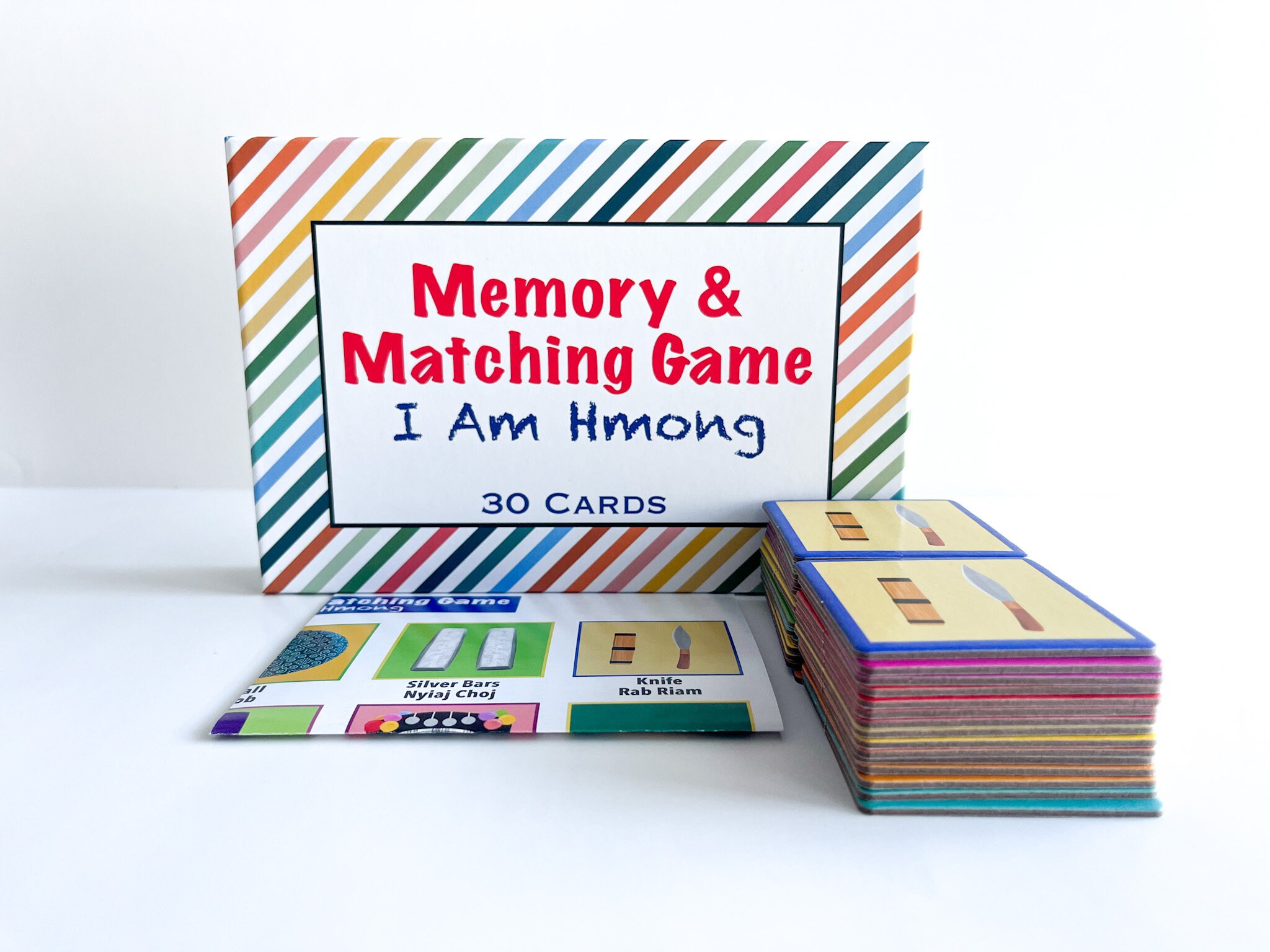Hmong Memory and Matching Game - Etsy