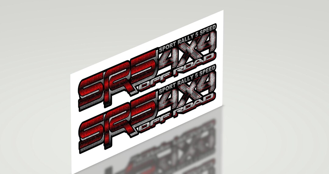 SR5 off Road 4X4 Decals Stickers Tundra TRD Sport Rally Terrain Tacoma ...
