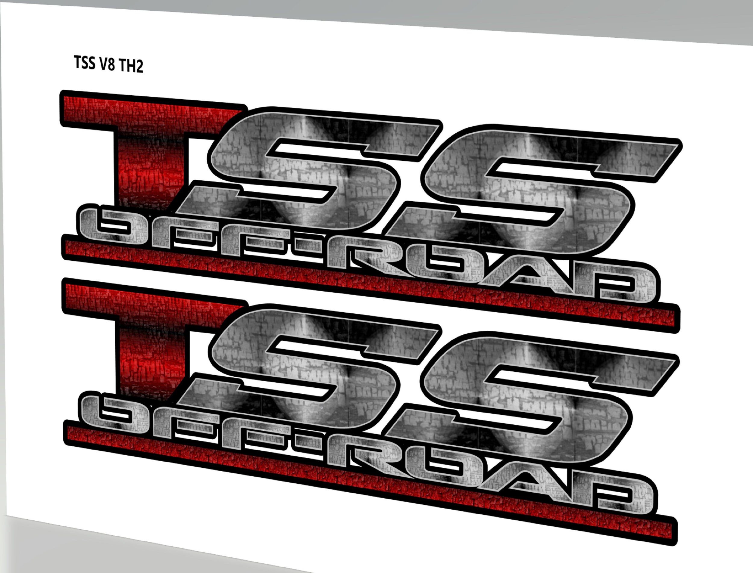 TSS off Road Decals Stickers Tundra Tacoma Truck Bed Side off Road ...