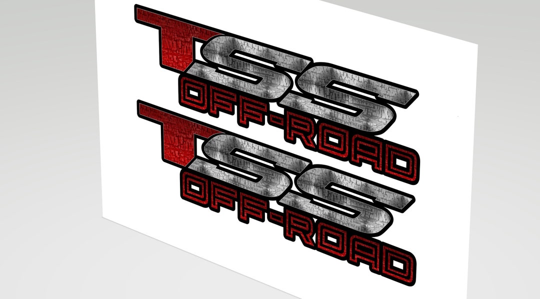TSS off Road Decals Stickers Tundra Tacoma Truck Bed Side off Road ...