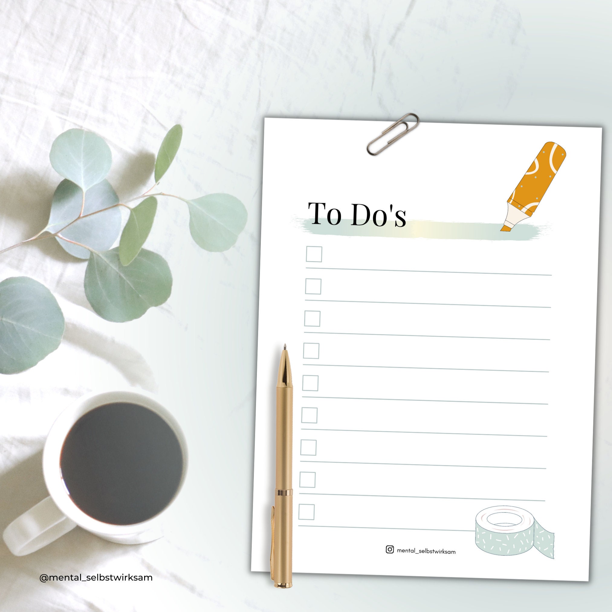 Project Planner & To-do List - Etsy