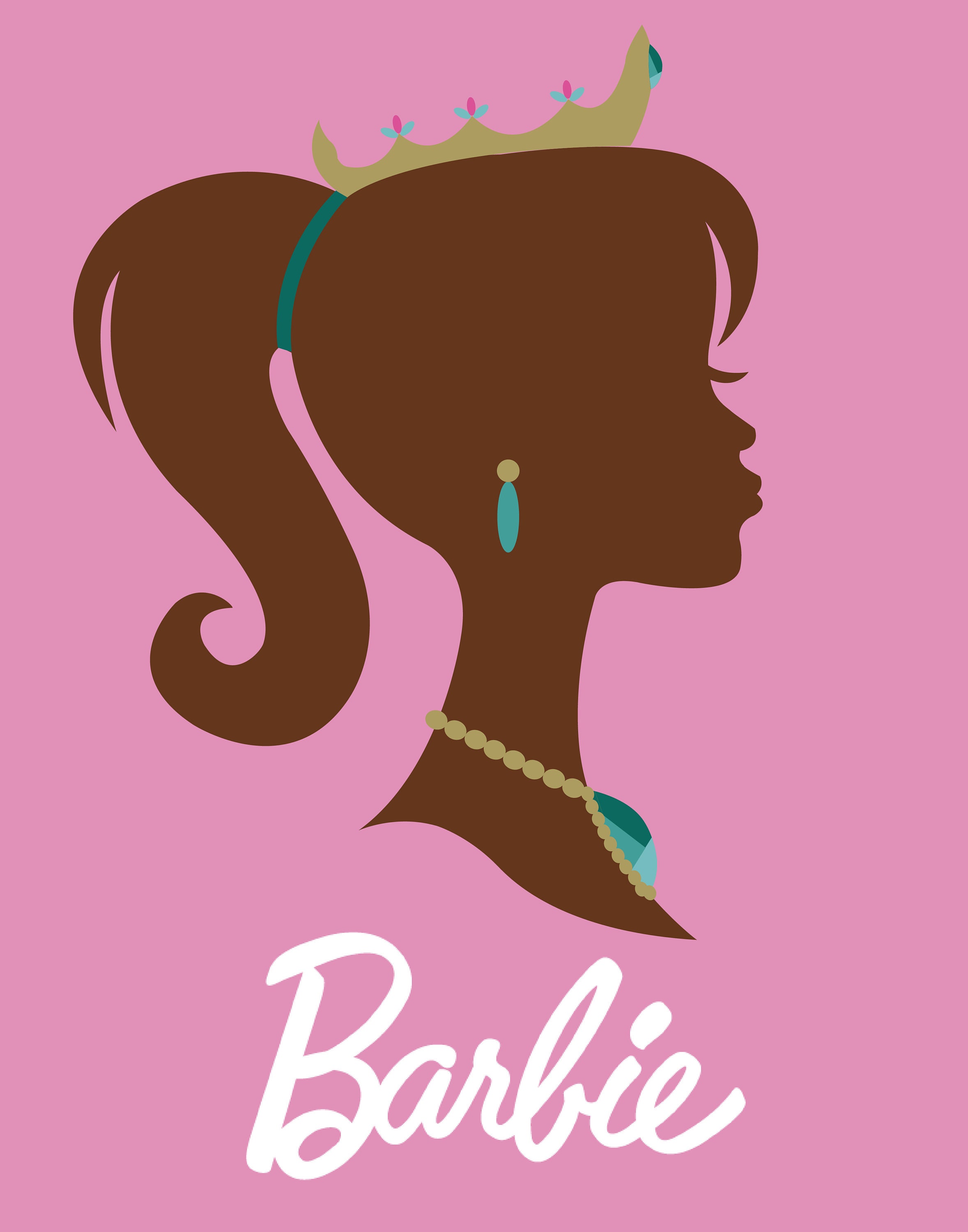 Barbie Girl DIY Paint Kit, Pre-sketched Canvas, Paint and Sip Kit, Sip ...